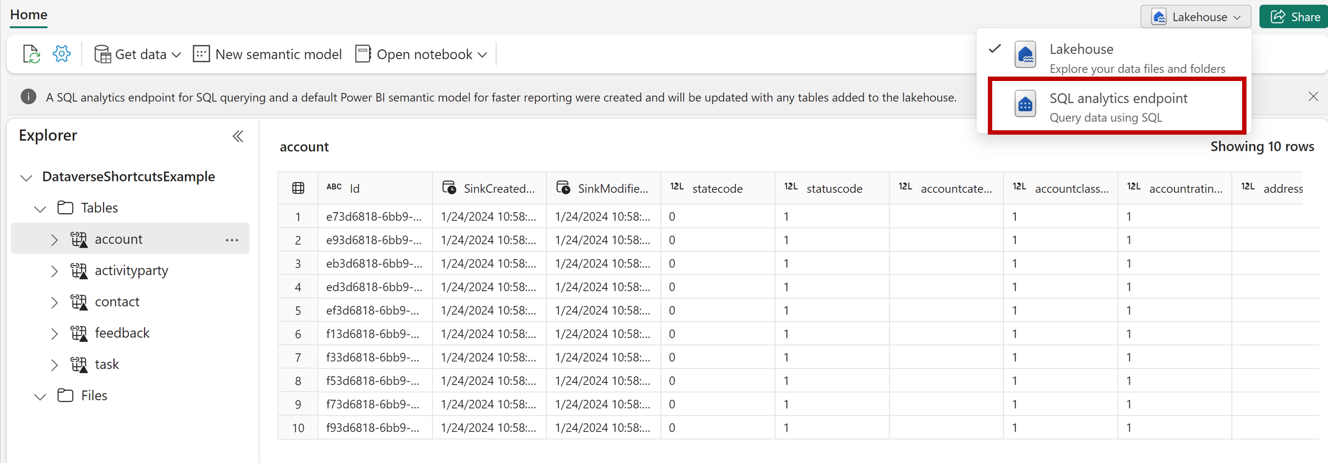 Analyze Dataverse Tables From Microsoft Fabric Microsoft Fabric Blog