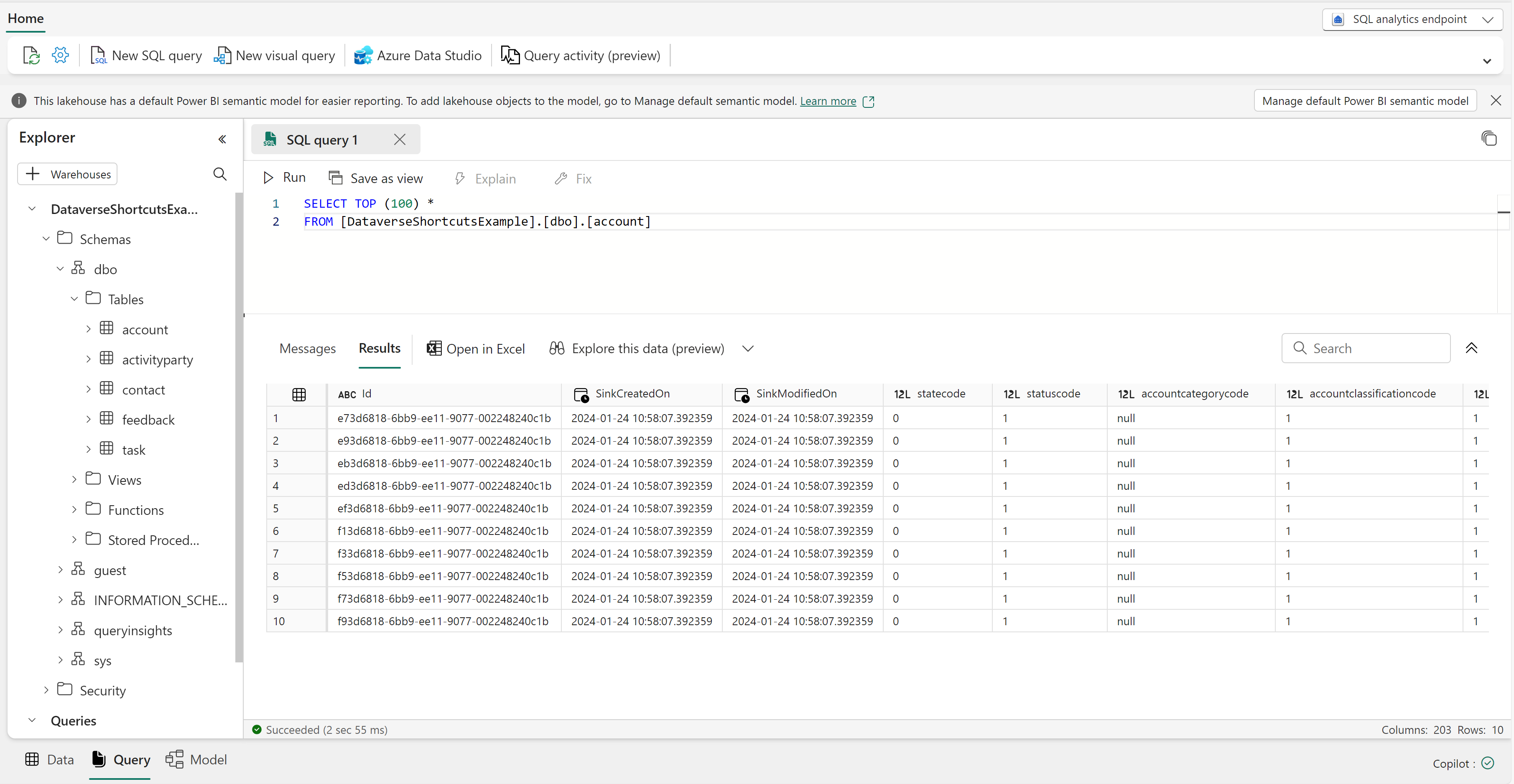 Analyze Dataverse Tables From Microsoft Fabric Microsoft Fabric Blog