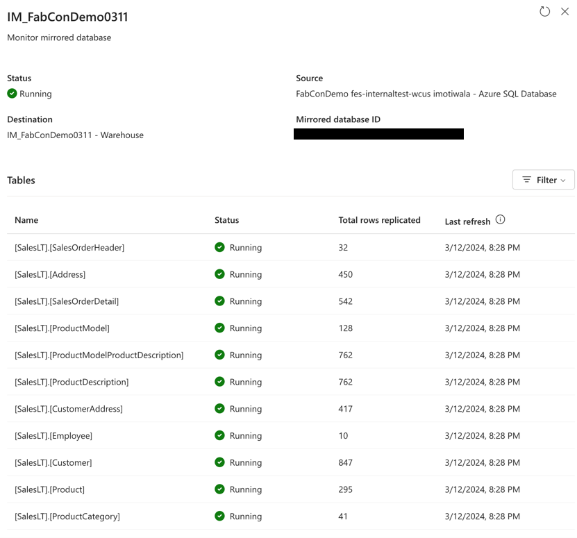 Announcing Mirroring Azure SQL Database in Fabric for Public Preview ... Announcing Mirroring Azure SQL Database in Fabric for Public Preview ...