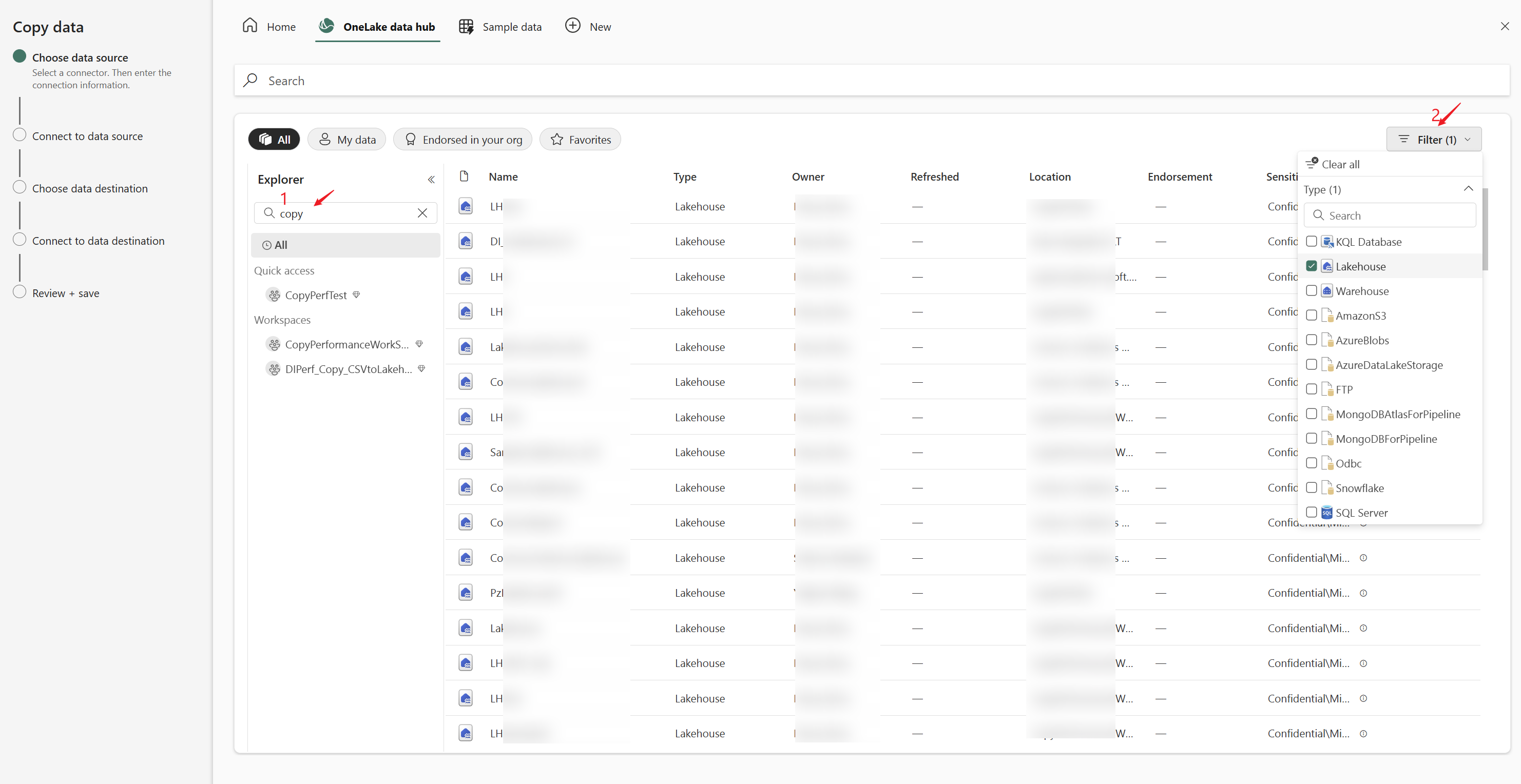 Easily Move Your Data Across Workspaces Using Modern Get Data of Fabric Data Pipeline ...