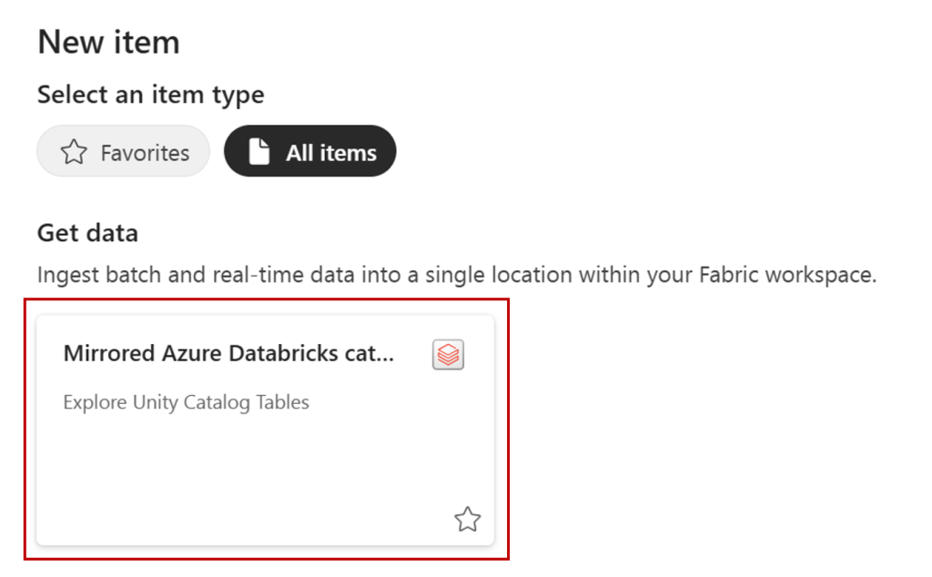 Databricks Unity Catalog Tables Available In Microsoft Fabric