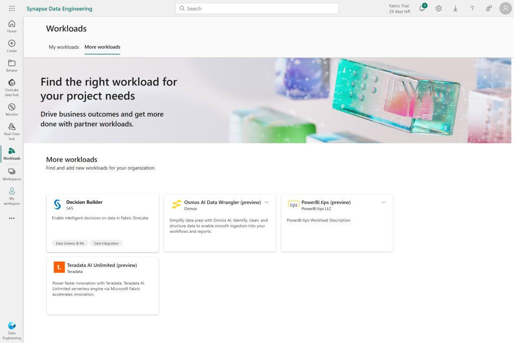 Announcing general availability of the Fabric Workload Development Kit | Microsoft Fabric Blog ...