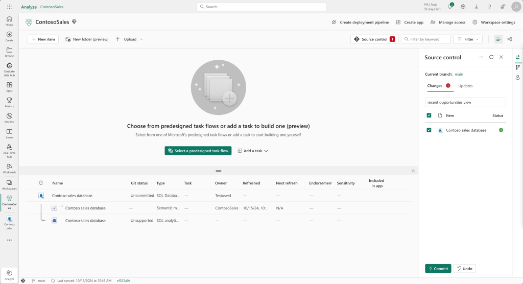 Source Control Integration For Sql Database In Microsoft Fabric Microsoft Fabric Blog