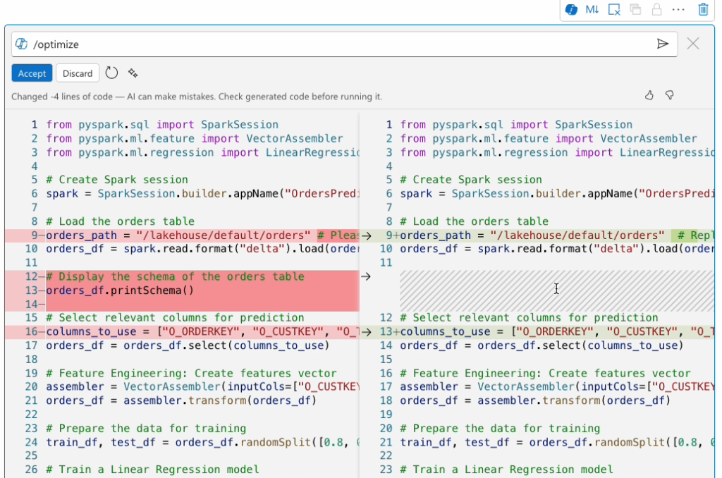 Enhancing AI productivity in Fabric notebooks with Copilot updates ...