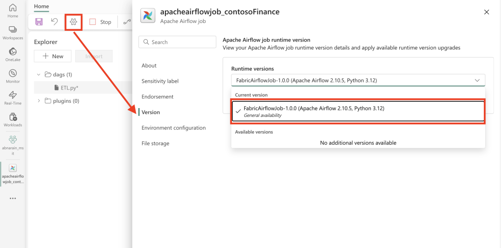 Running Apache Airflow jobs seamlessly in Microsoft Fabric | Microsoft Fabric Blog | Microsoft ...