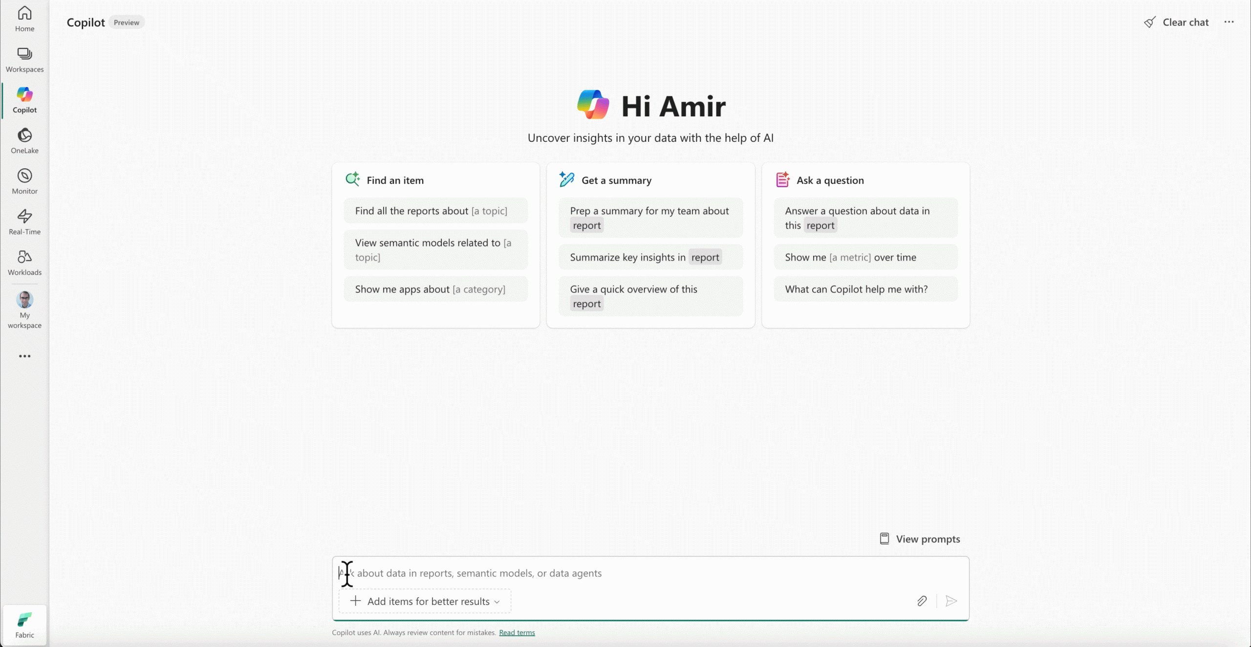 Extracting deeper insights with Fabric Data Agents in Copilot in Power BI | Microsoft Fabric ...