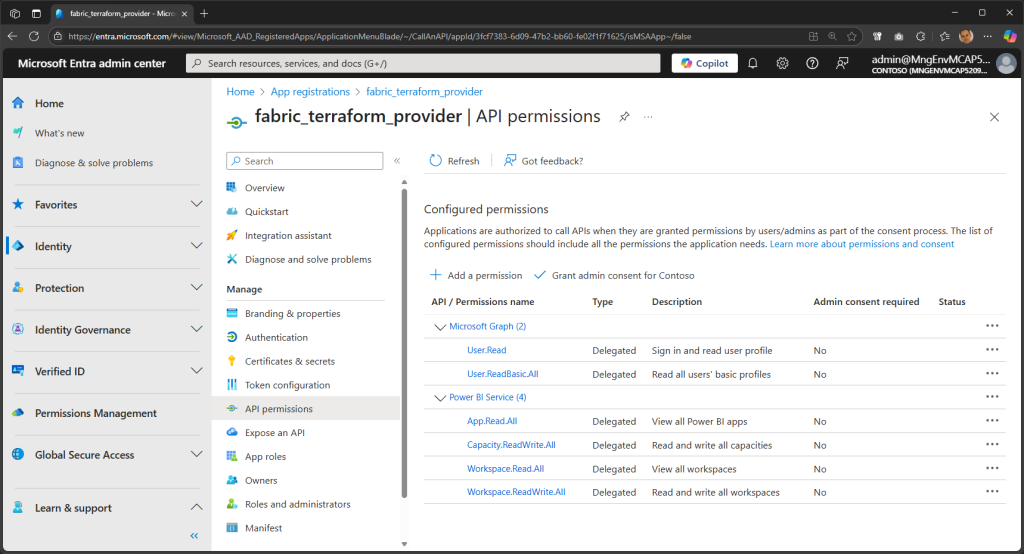 Terraform Provider for Microsoft Fabric: #1 Accelerating first steps using the CLIs | Microsoft ...