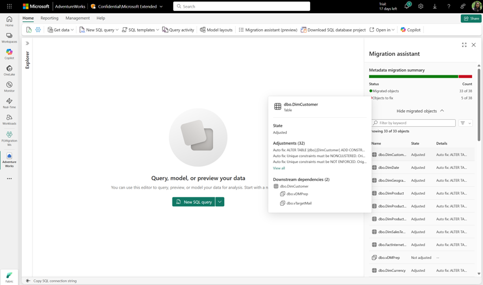Fabric Data Warehouse Migration Assistant: Better, Faster, More ...