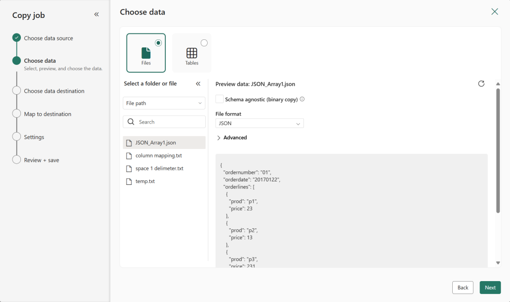 Simplifying Data Ingestion with Copy job – Reset Incremental Copy, Auto Table Creation, and JSON ...