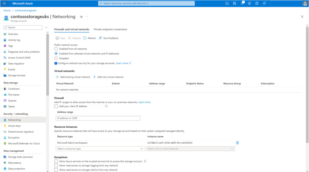 Load data from network-protected Azure Storage accounts to Microsoft OneLake with AzCopy ...