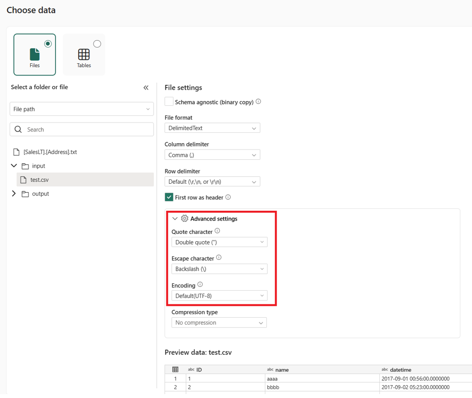 Simplifying Data Ingestion with Copy job – More File Formats with ...