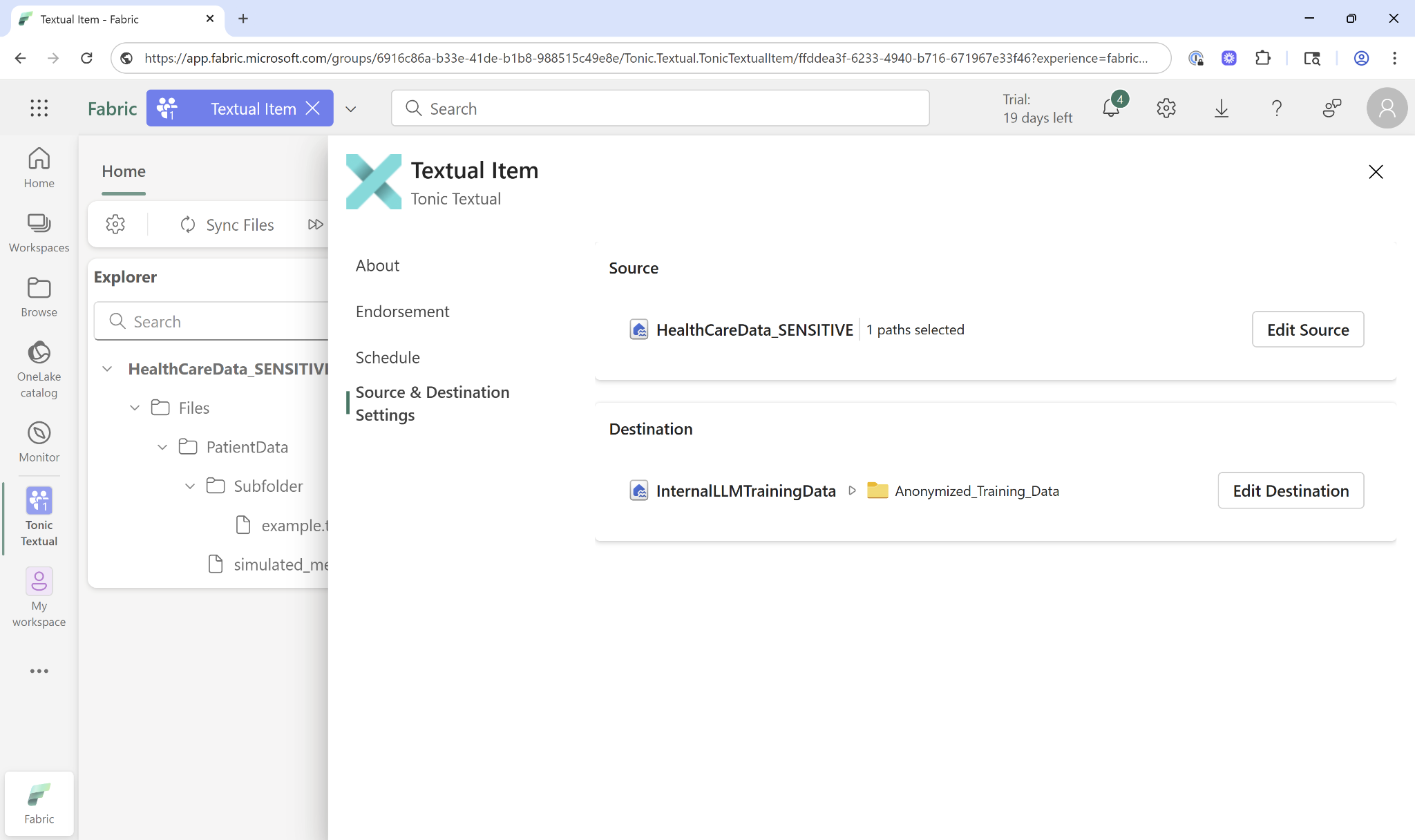 Transform sensitive text into AI-ready data on Microsoft Fabric ...