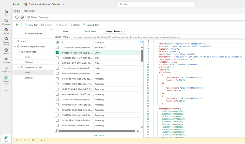 Cosmos DB in Microsoft Fabric and Cosmos DB Mirroring (Generally ...