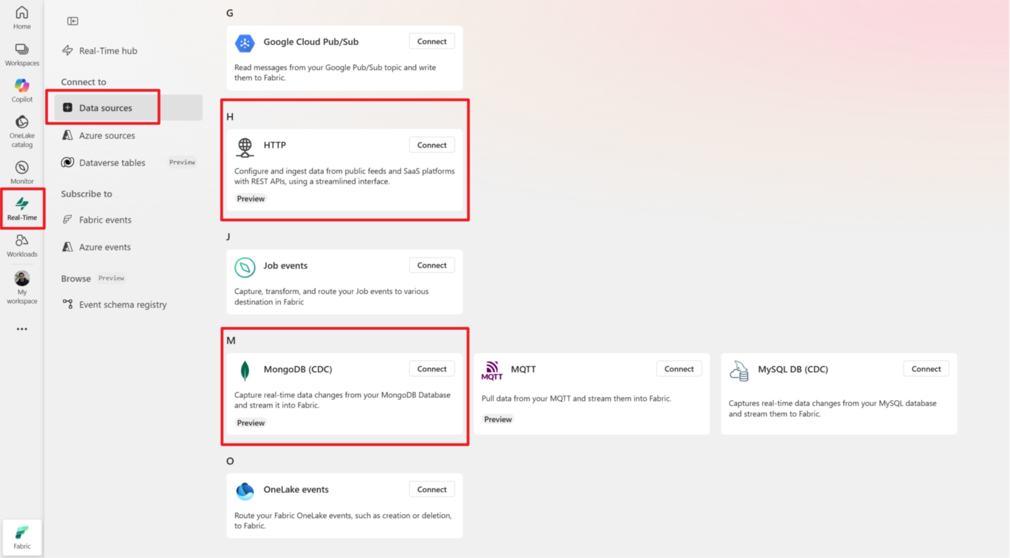 Introducing the HTTP and MongoDB CDC Connectors for Eventstream ...